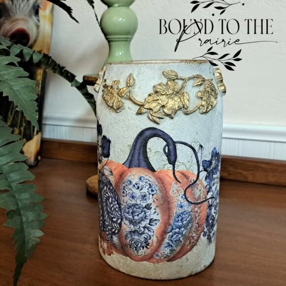 Other | Gorgeous Bisque Jarrestyled With Mineral Paints And Sweet ...